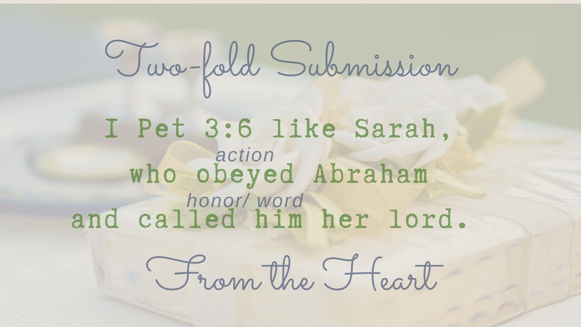 Daughters of Sarah – Praying W.I.F.E. Forum
